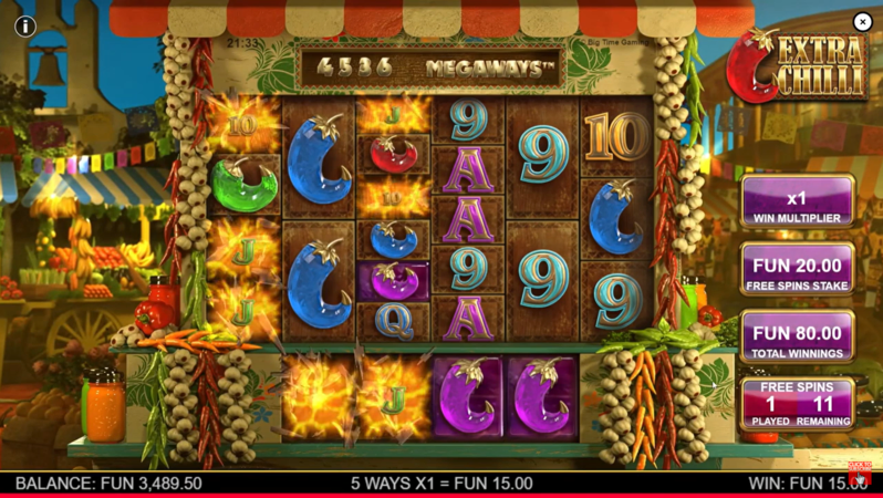 Slot Extra Chilli Megaways online | CasinoBarcelona.es
